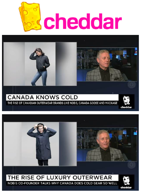 Cheddar TV – Nobis - Canada